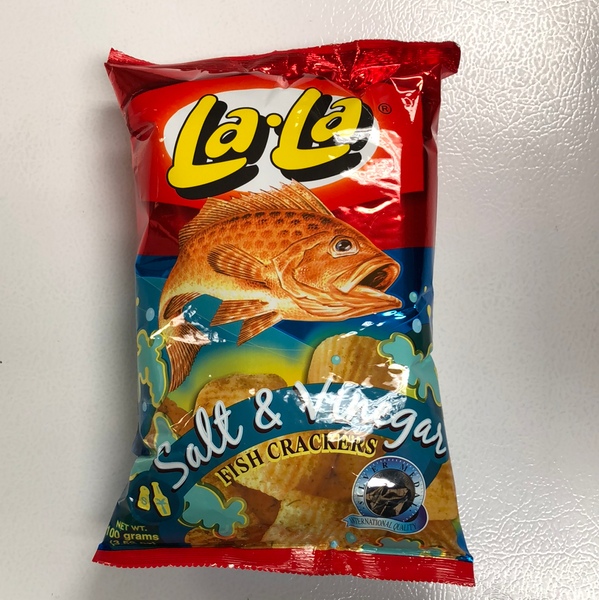 Lala Fish Crackers Salt & Vinegar 100g – Kalye MANILA Filipino Store