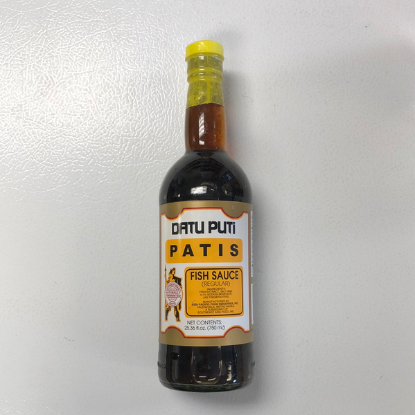 Datu Puti Patis (Fish Sauce) 750ml/25.36oz – Kalye MANILA Filipino Store
