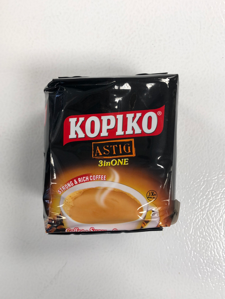 Kopiko Astig Strong and Rich Coffee 10 sachets – Kalye MANILA Filipino ...