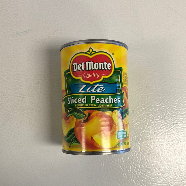 Del Monte Sliced Peaches (Sml) 15oz/425g – Kalye MANILA Filipino Store