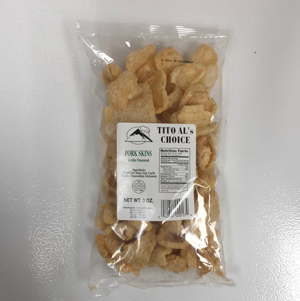 Tito Al's Pork Skin Garlic 3oz – Kalye MANILA Filipino Store