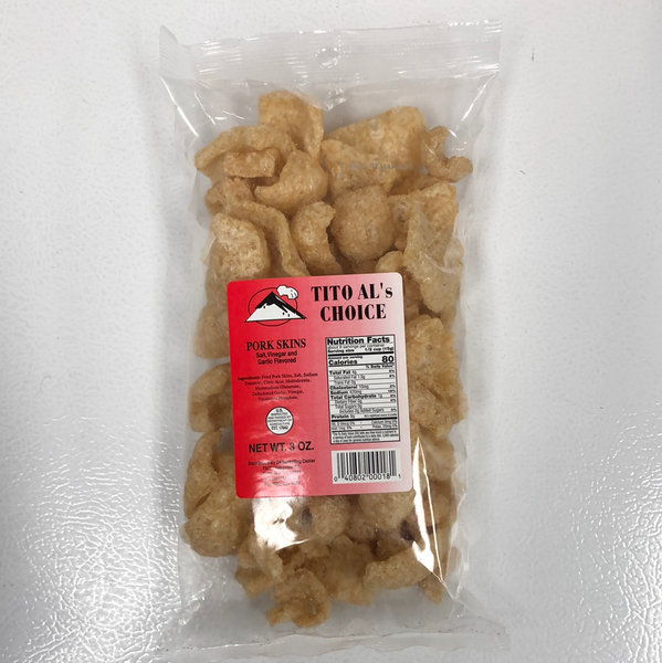 Tito Al's Pork Skin SVG 3oz – Kalye MANILA Filipino Store